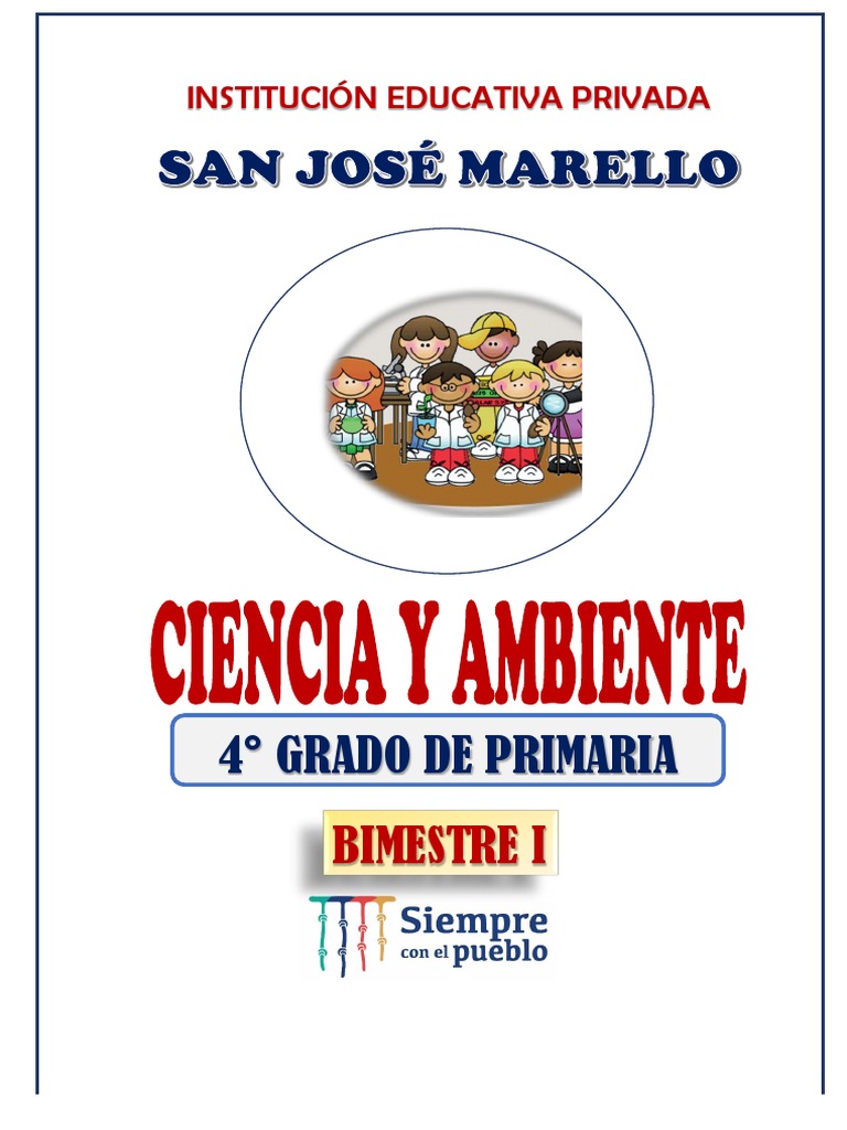Ciencia y Ambiente 4to Bimestre | PDF