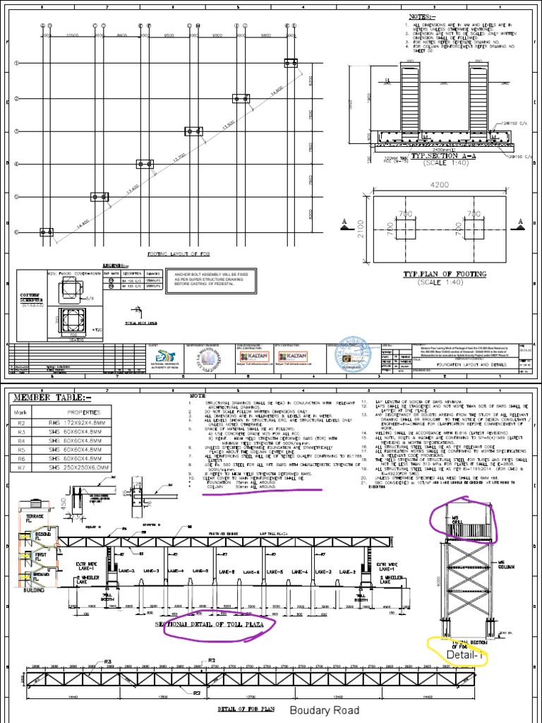 Fob Drawing Chikhli PKG-4 | Download Free PDF | Streets And Roads | Land Transport