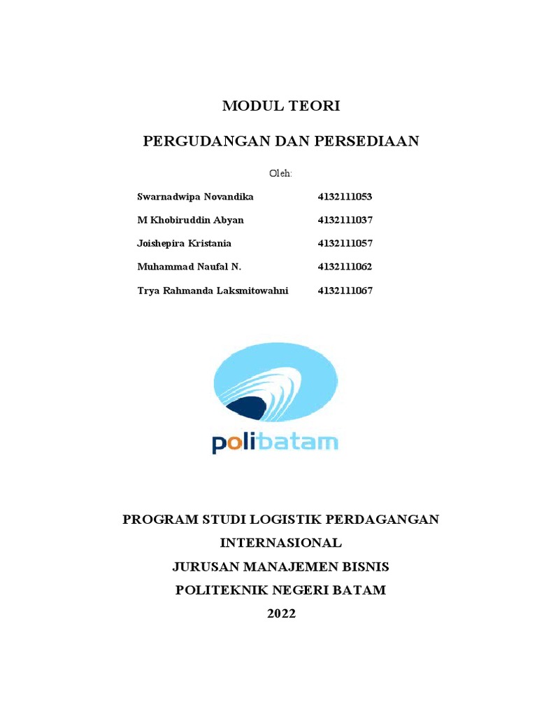 Modul Warehouse | PDF