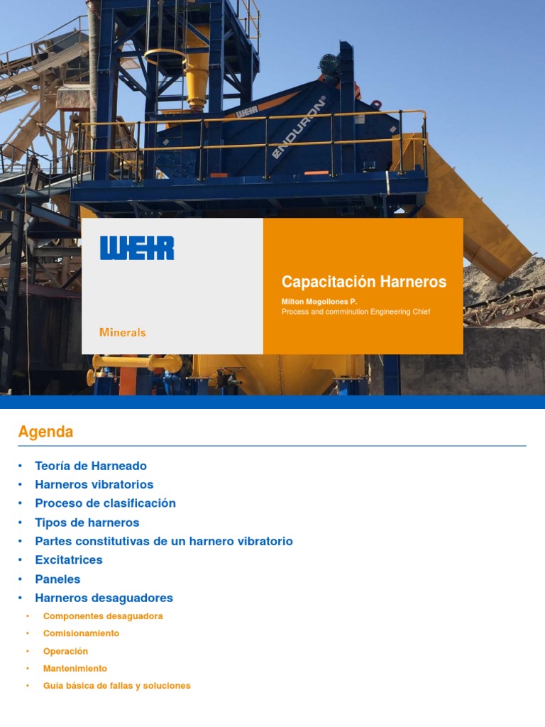 Presentación Harneros | PDF