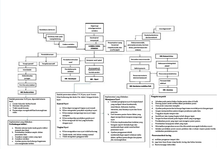WOC Lumbal Canal Stenosis | PDF