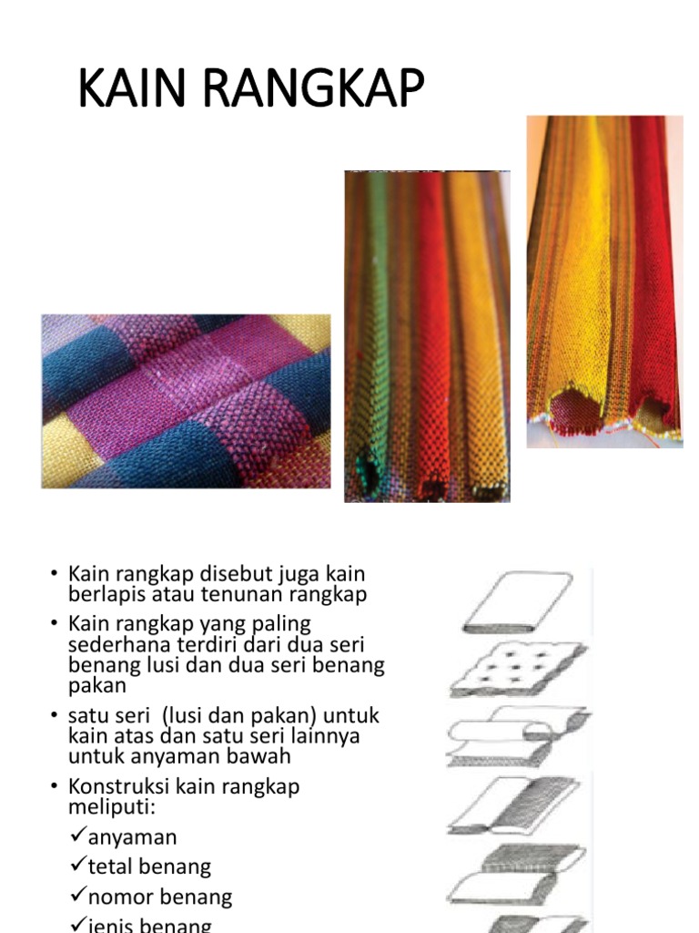 Pertemuan 2 - Kain Rangkap 1 | PDF