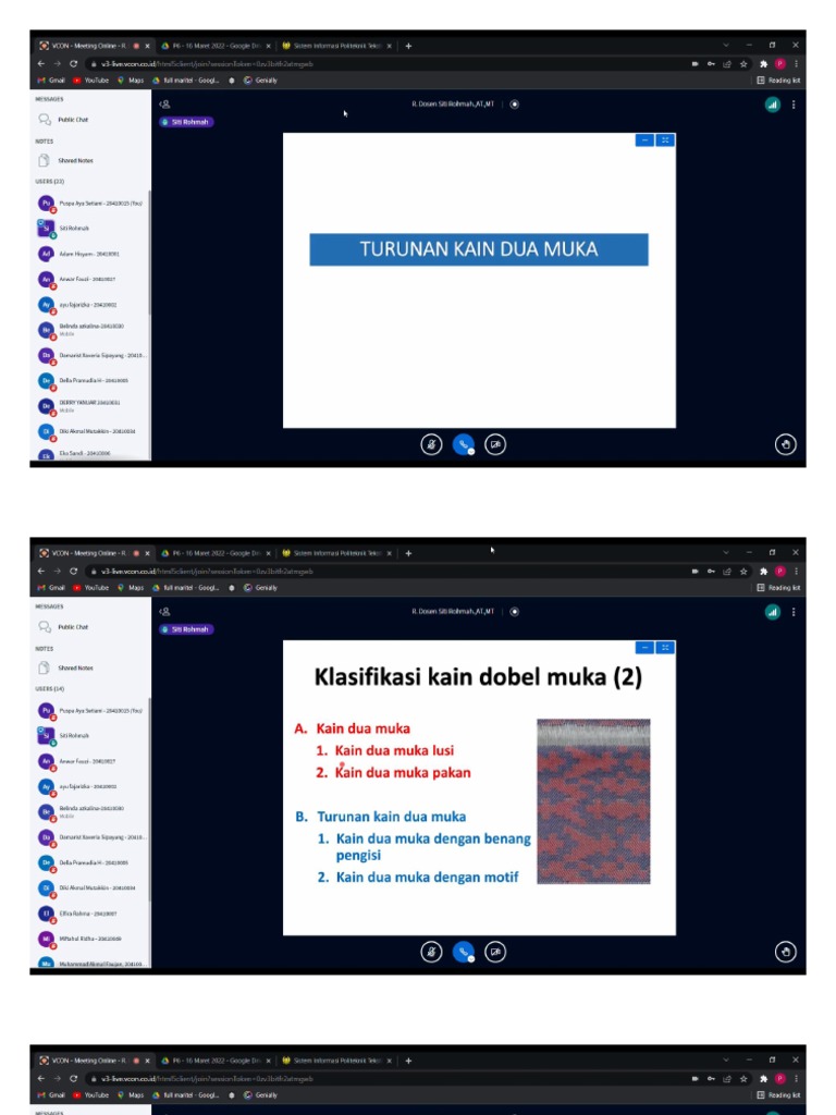 Pertemuan 6 - Kain Dua Muka 2 | PDF