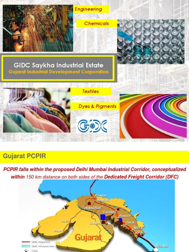 GIDC Saykha Industrial Estate: Engineering Chemicals | PDF | Economies