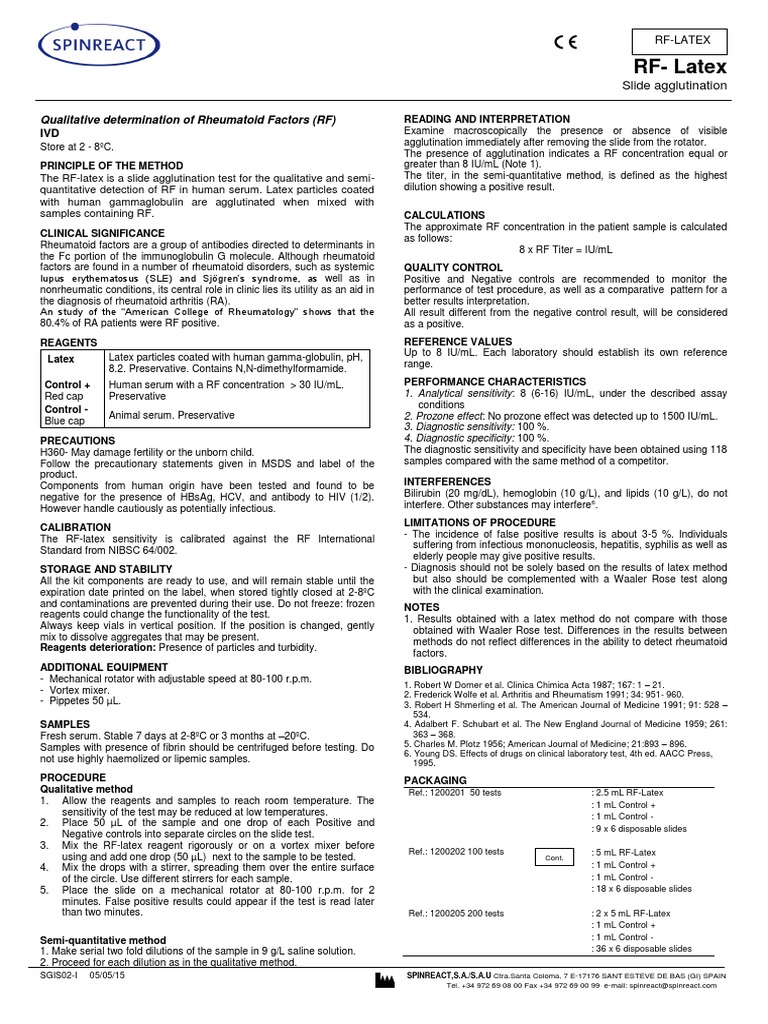 FR Spinreact | PDF