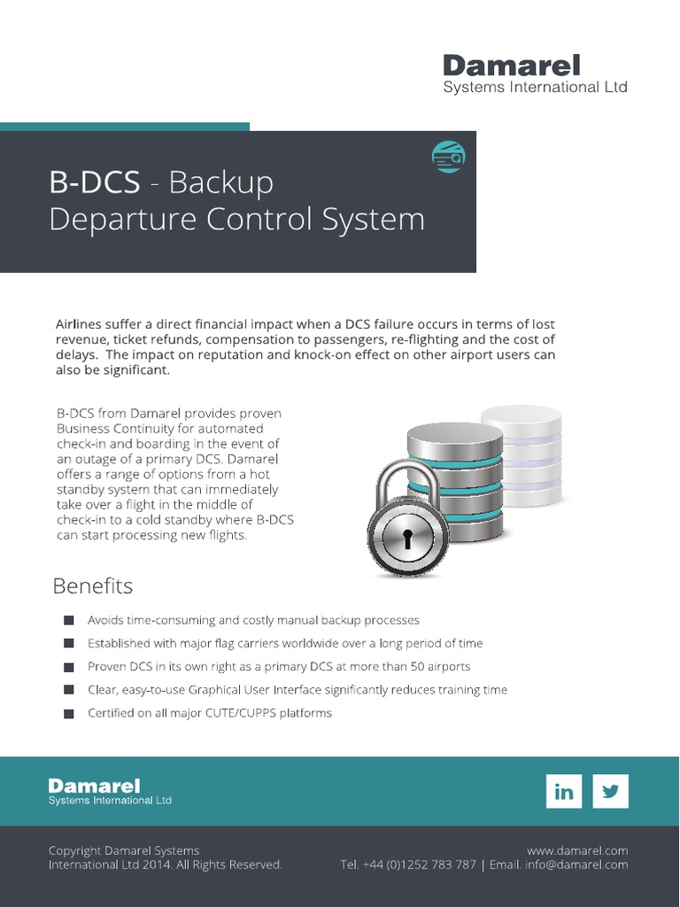 Damarel B DCS Product Sheet | PDF