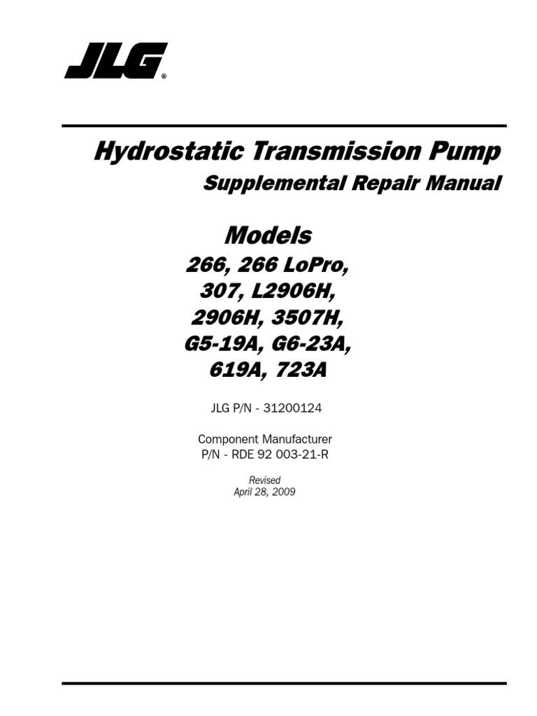 D - Rexroth Hyd Trans - RDE 92 003-21-R | PDF