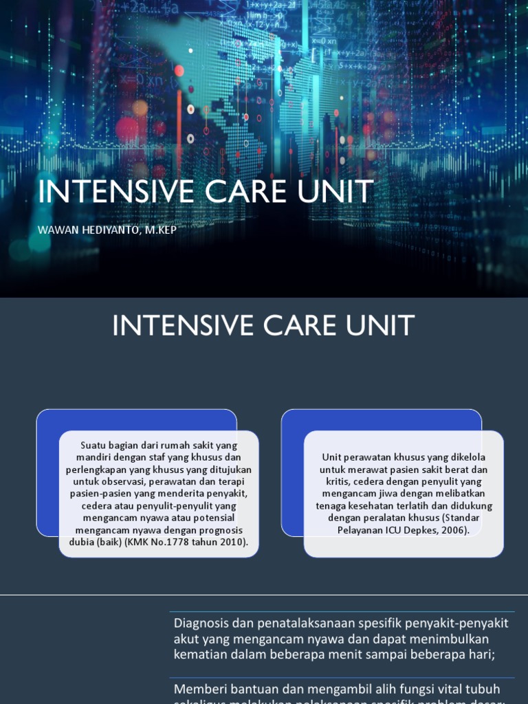 Intensive Care Unit | PDF