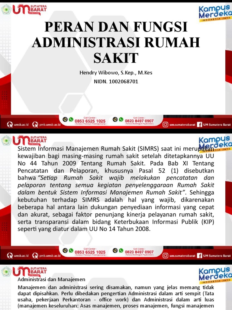 Peran Dan Fungsi Ars | PDF | Karier & Perkembangan