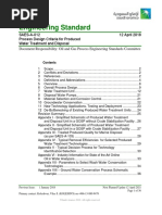 Produced Water Treatment Standards | PDF | Water | Chemical Substances