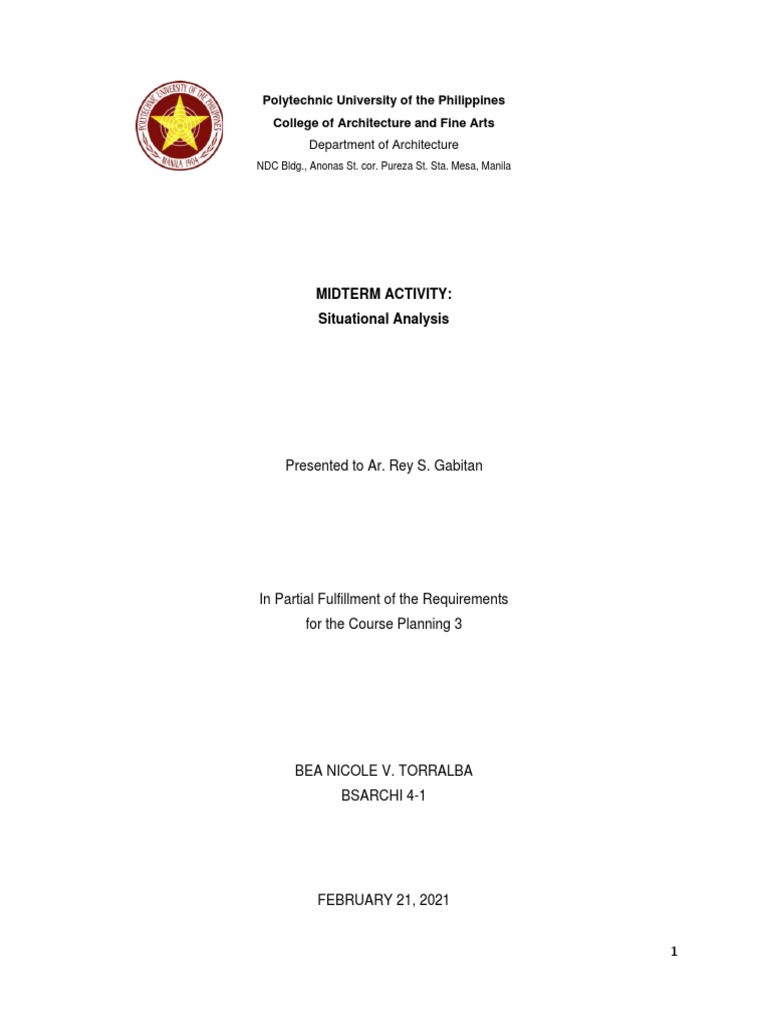 Site Analysis of Barangay Sauyo, Quezon CIty | PDF