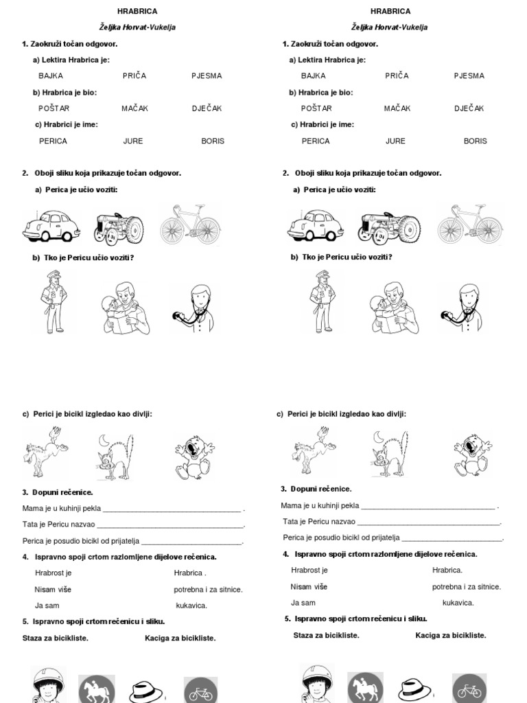 Hrabrica Lektira | PDF