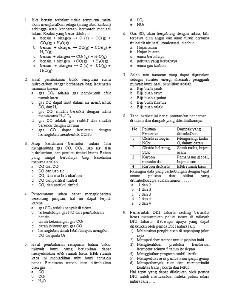 (Share) Soal Us Ganjil (Kim) | PDF | Metode & Bahan Ajar