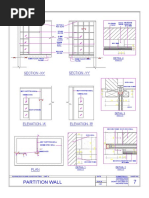 7 Partition Wall Detail | PDF | Wall | Architectural Elements
