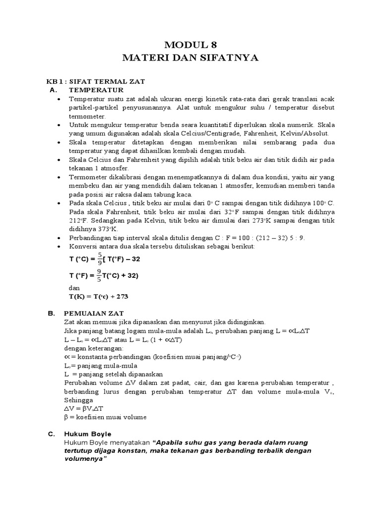 Resume MODUL 8 | PDF