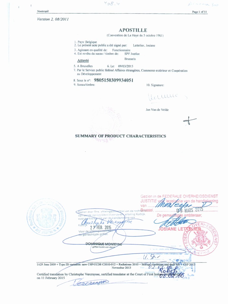 Nootropil Injection SMPC 2016 02 04 | PDF | Creatinine | Dose ...