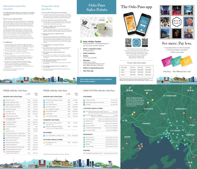Oslo Pass Flyer | PDF
