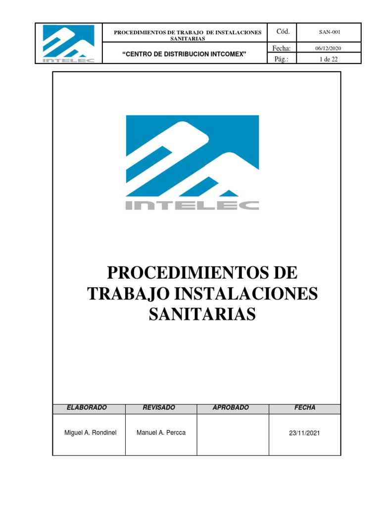 Procedimento de Trabajo IISS | PDF