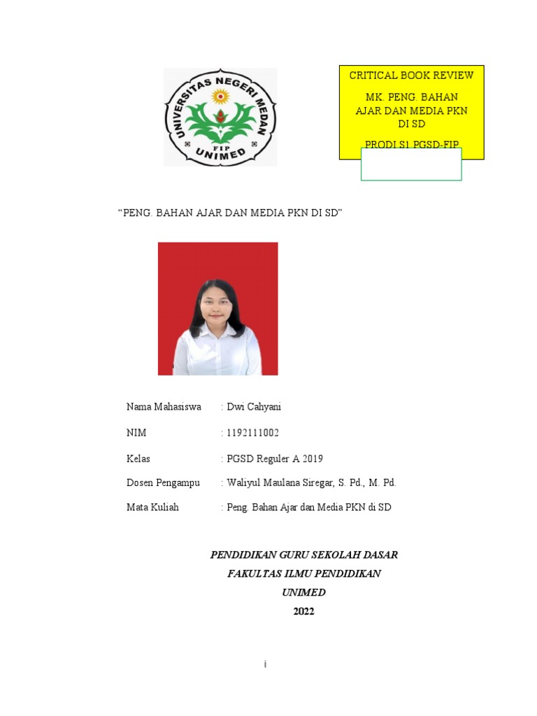 CJR PKN Dwi Cahyani | PDF