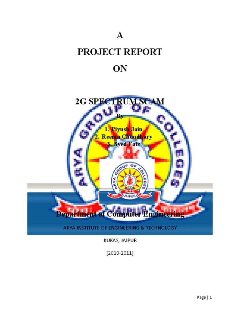 Overview of the 2G Spectrum Scam | PDF | Government