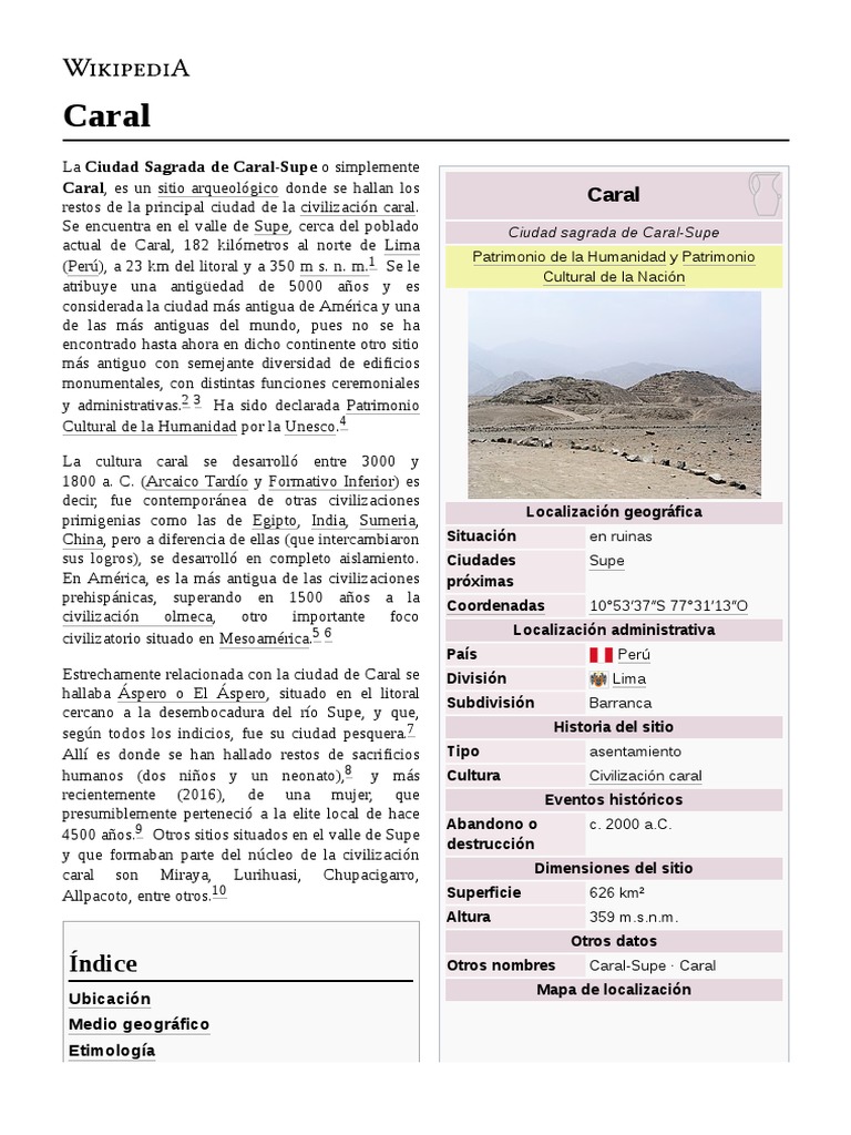 Caral | PDF