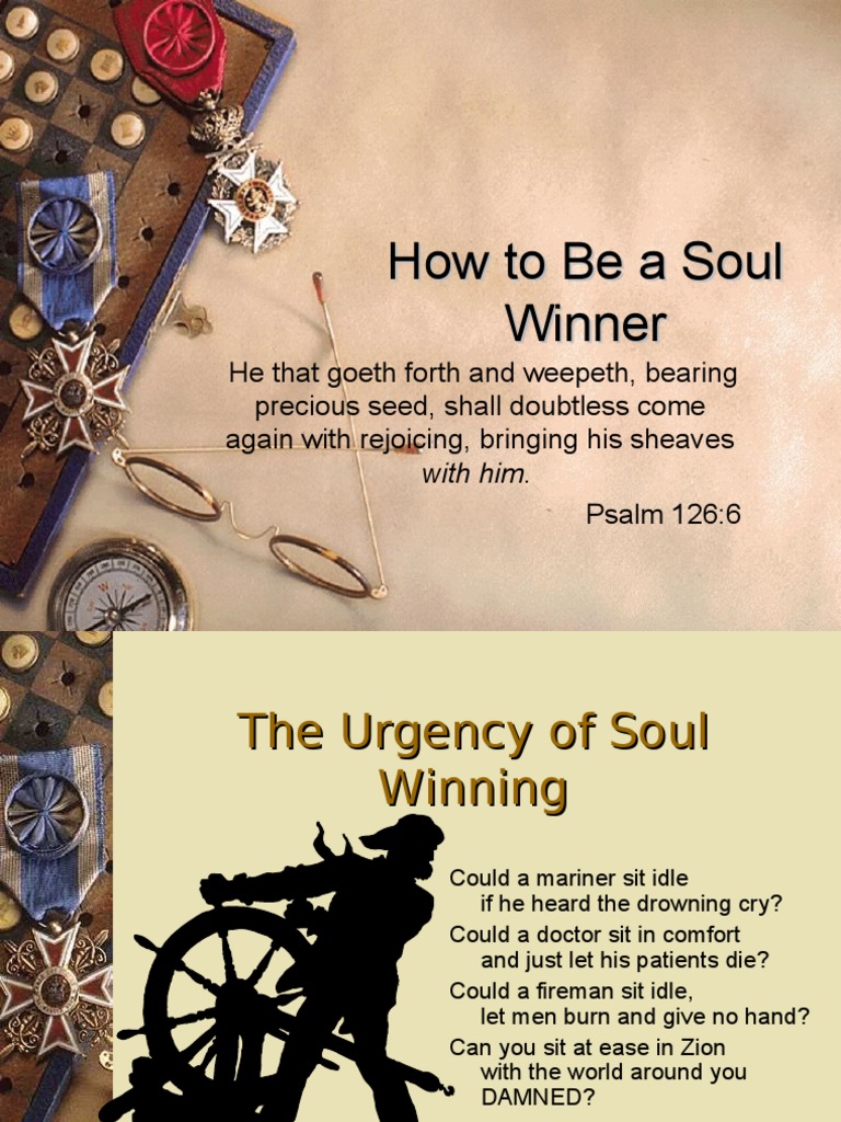 How To Be A Soul Winner | PDF | Gospel Of Matthew | Eternal Life ...
