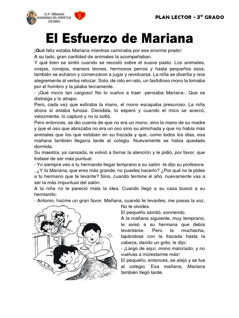 Ficha Plan Lector 3ro 07-04-22 | PDF