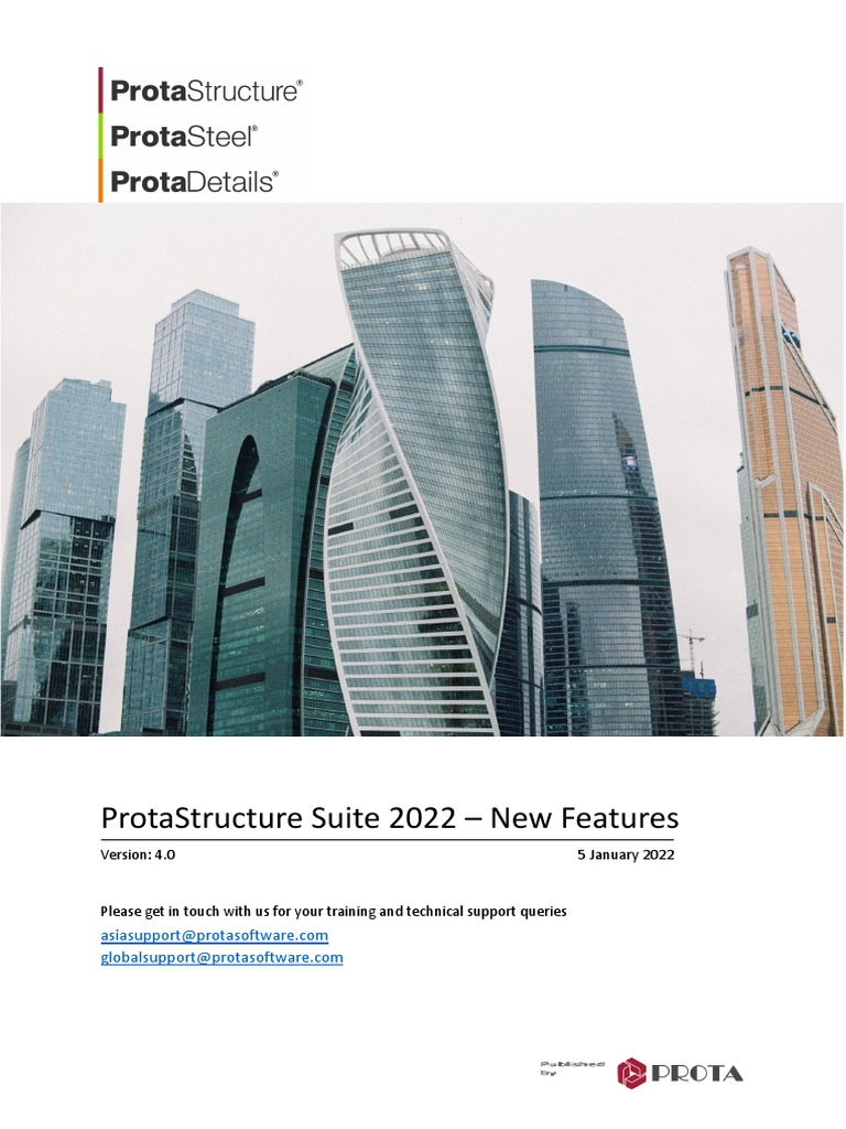 Protastructure Suite 2022 Whats New | PDF