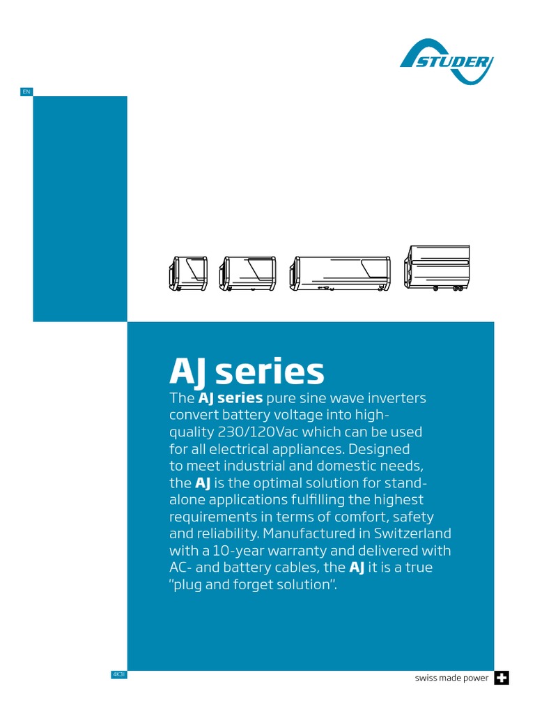 Datasheet-Aj-Series en v1.0 | PDF