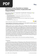 Tempcore Process for TMT Rebars | PDF | Steel | Building Materials
