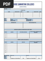 Matters Arising Template | PDF