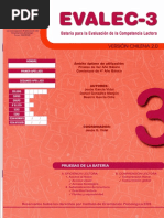 Cuadernillo Evalua 8 Version 4.0 | PDF