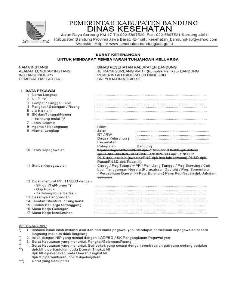 Blanko Kosong SKUM KP4 | PDF