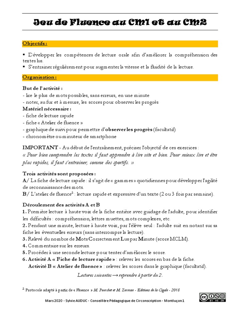 Jeux de fluence pour CM1-CM2 | PDF | Commedia Dell'arte