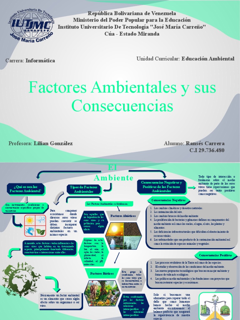 Tema 3 - El Ambiente (Mapa Mixto) | PDF
