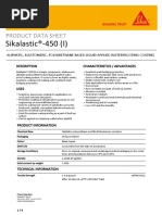 Sikalastic®-726 Balcony One Shot: Product Data Sheet | PDF | Humidity ...