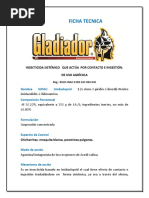 Ficha Técnica Impide Gowan (México) | PDF | Insecticida | Química