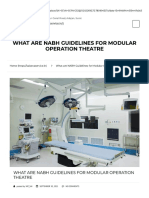 Ideal Operating Theatre Layout Guidelines | PDF | Operating Theater ...