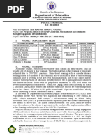 Sample Project Proposal | PDF | Teachers | Behavior Modification