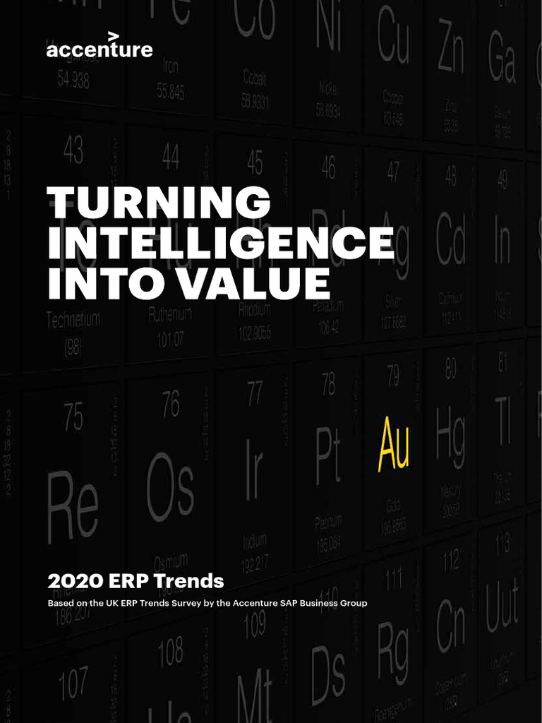 Accenture ERP Report 2020 | PDF