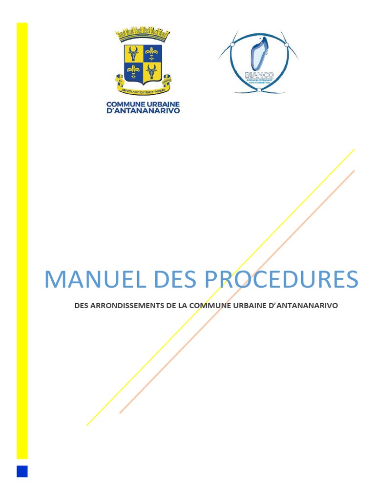 Manuel de Procedure | PDF