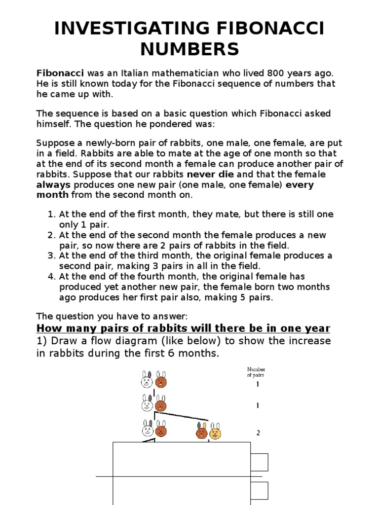 Investigating Fibonacci Numbers | PDF | Behavior Modification | Psychology