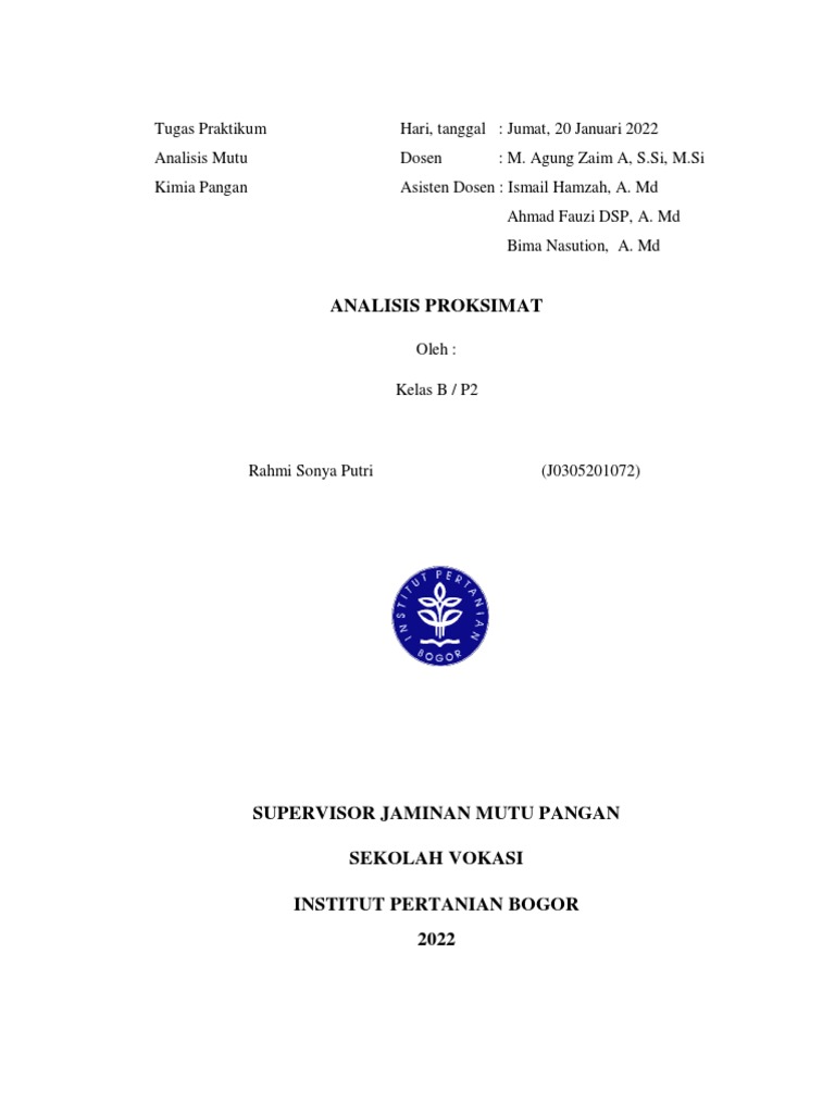 BP2 Rahmi Sonya Putri J0305201072 | PDF