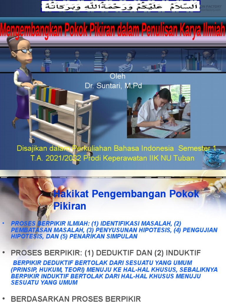 Pengembangan Pokok Pikiran Dalam Penulisan Ki | PDF