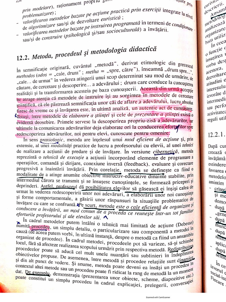Metode Didactice - Potolea, Neacșu, Iucu, Pânișoară 2008 | PDF