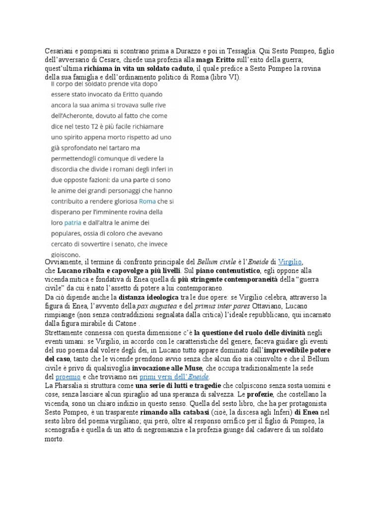 Pharsalia Libro VI 776-820 | PDF