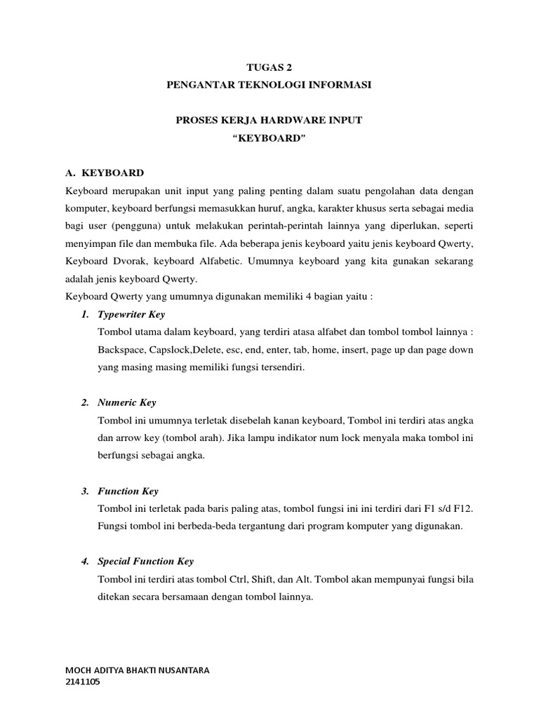 TUGAS 2 - Hardware | PDF