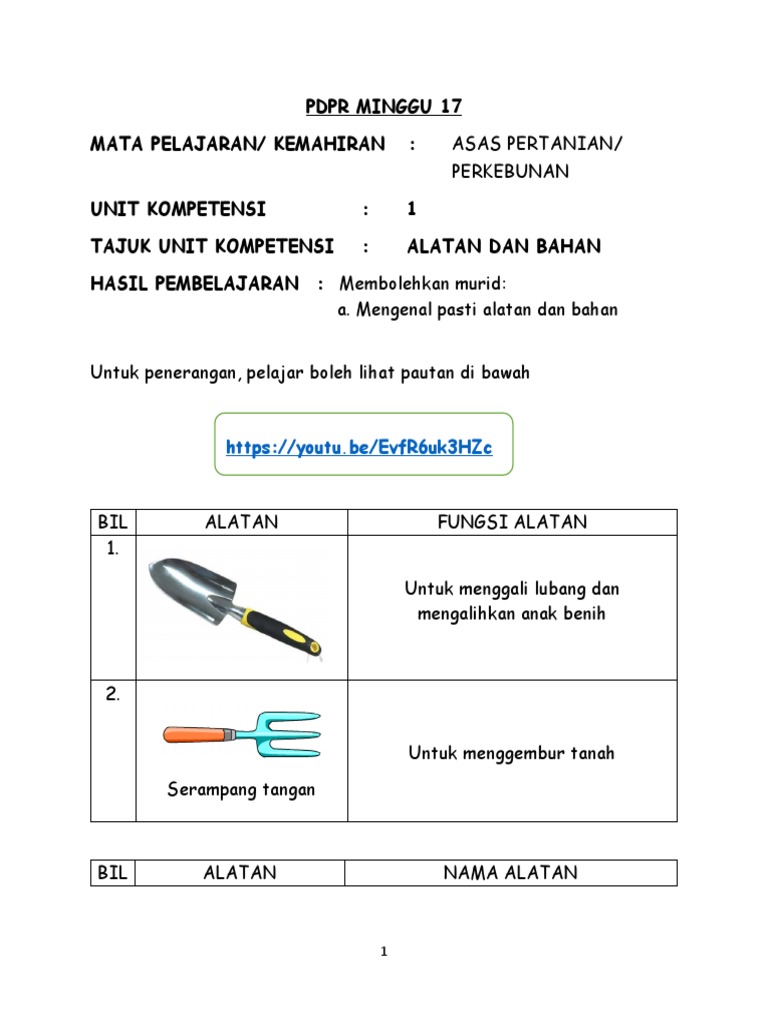 Modul Asas Perkebunan | PDF