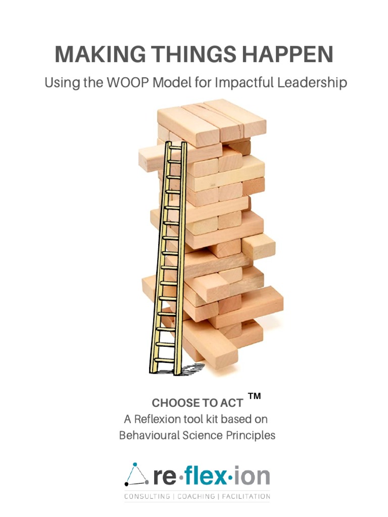 WOOP Guide PDF | PDF | Thought | Leadership
