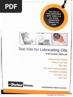 Unitor Test Kit Manual Overview | PDF | Water | Physical Sciences